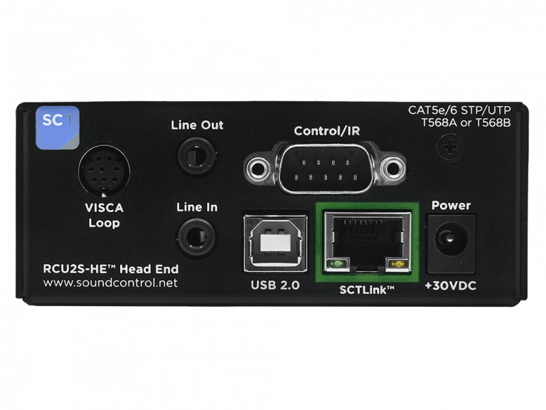 RCU2S USB 2.0 Extension with RS-232 Control - Sound Control Technologies
