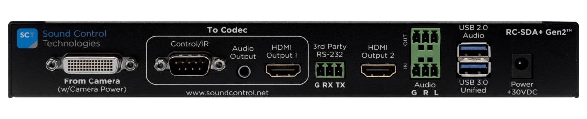 RC-SDA+ Gen2 - Sound Control Technologies