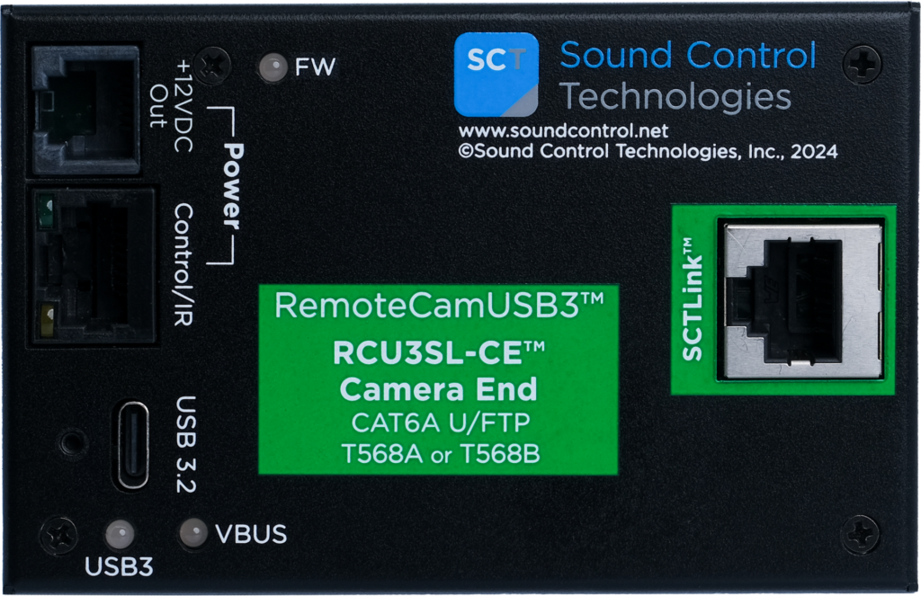 RCU3SL USB 3.2 Extension with RS-232 Control New! - Sound Control ...