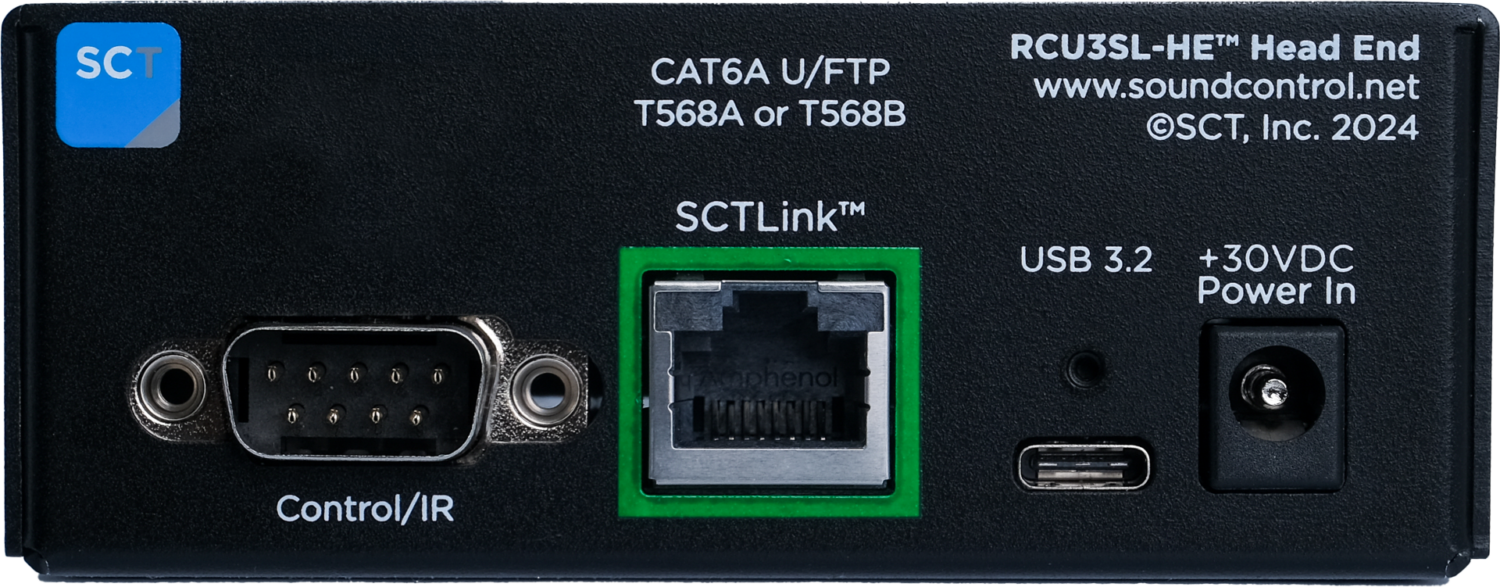 RCU3SL USB 3.2 Extension with RS-232 Control New! - Sound Control ...