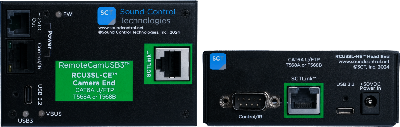 RCU3SL USB 3.2 Extension with RS-232 Control New! - Sound Control ...