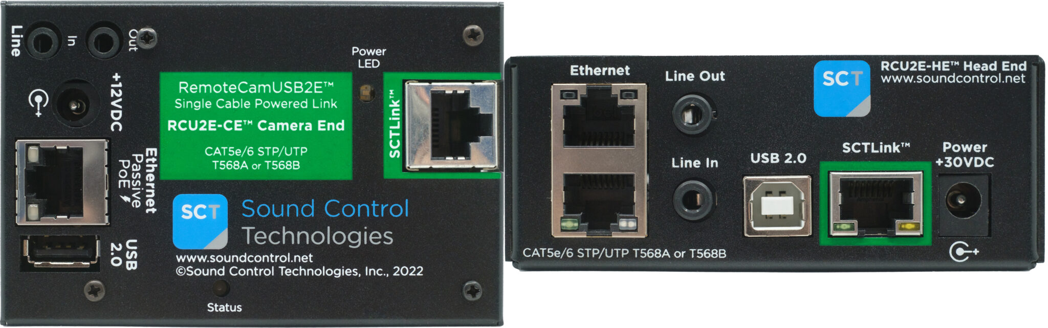 RCU2E USB 2.0 Extension with IP/Ethernet Control - Sound Control ...