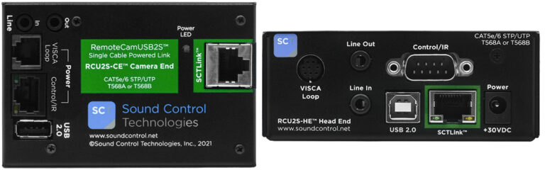 RCU2S USB 2.0 Extension with RS-232 Control - Sound Control Technologies