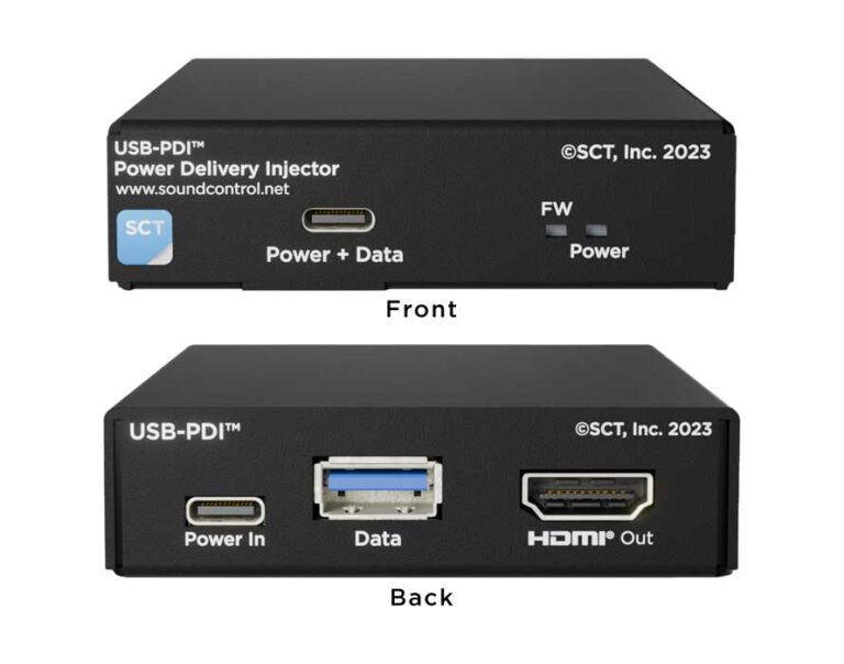SCT Introduces USB-PDI: Single-Cable Full-Functioned USB-C Adapter for ...