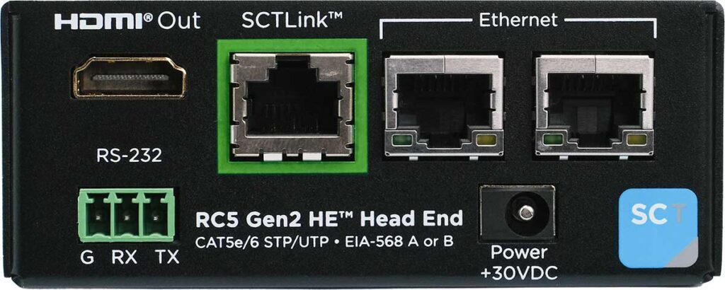 RC5 HDMI Extension with Cisco Control Hub Integration