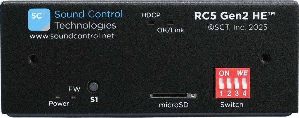 RC5 HDMI Extension with Cisco Control Hub Integration
