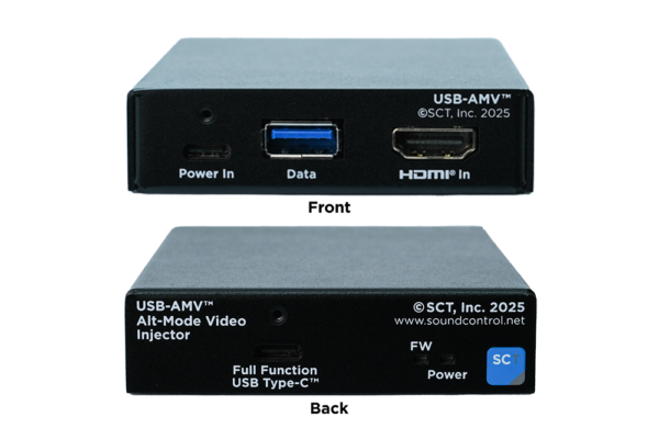 SCT Unveils USB-AMV, the First Adapter to Combine HDMI and USB Into One USB-C DP Alt Mode ...
